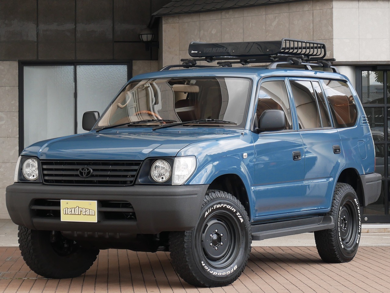 ランクル95プラド 特選車 初売り 人気のクルマ アルルブルー flexdream (2)｜ランクル専門店のキャンプ・アウトドアビークル｜flexdream blog